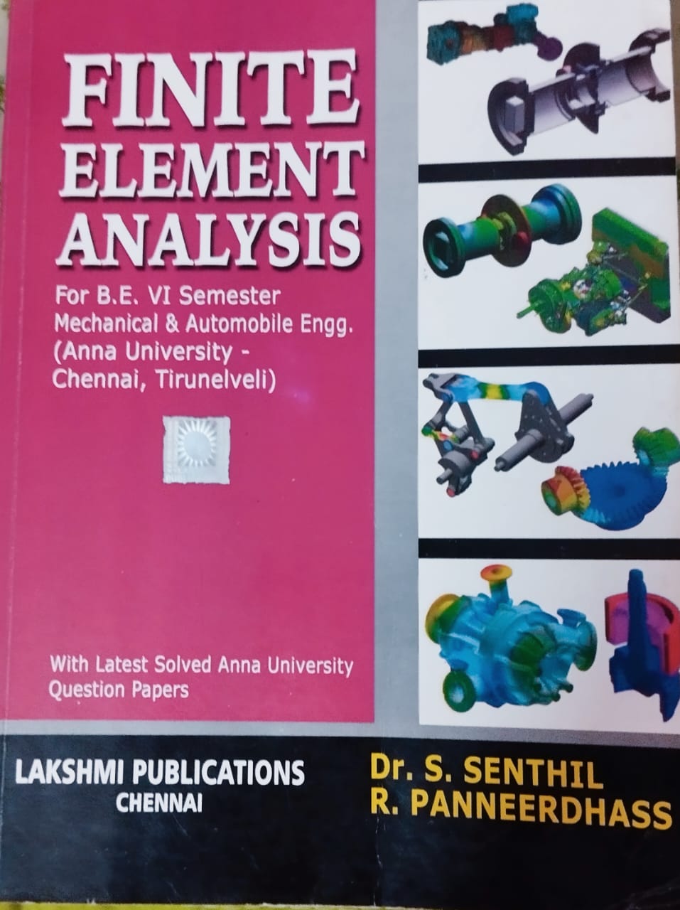 Finite Element Analysis By Dr S Senthil R Panneerdhass 2ndbuys