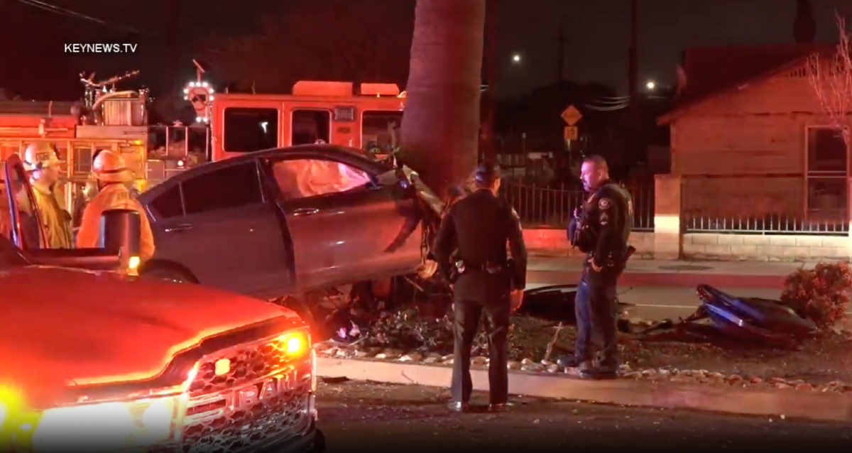 Authorities Id Azusa Man As Victim Of Deadly Single Vehicle Crash