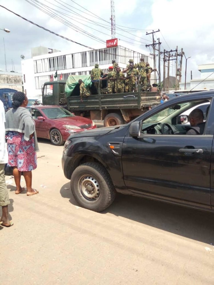 Breaking Heavy Security As Inec Begins Distribution Of Sensitive