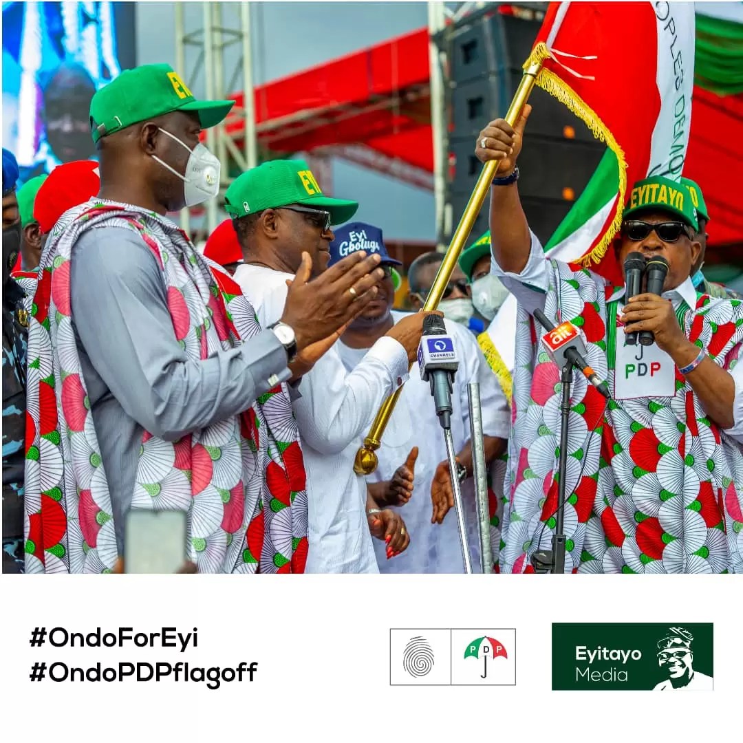 Massive Turnout As Pdp Flags Off Campaign In Ondo State Photos