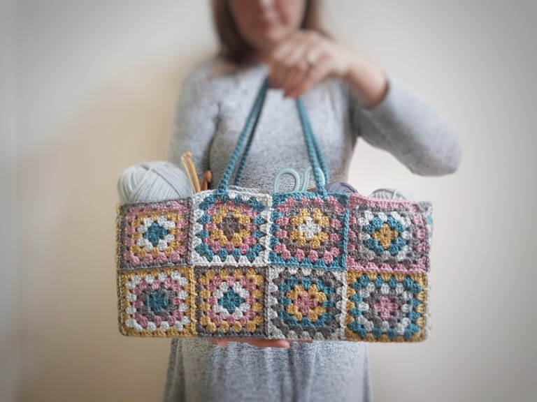 Easy Granny Square Bag Crafty Cruella