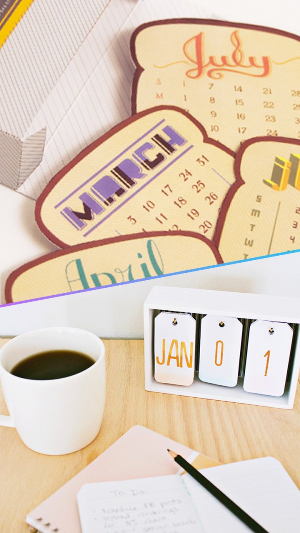 10 Calendarios Creativos Y Originales Para Tener En Tu Casa