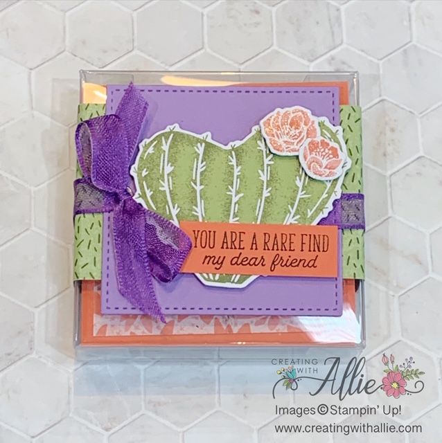 3 X 3 Card Box Creating With Allie