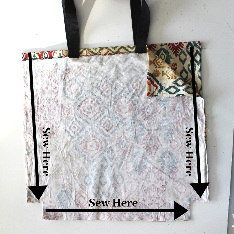 Easy Tote Bag Pattern W Video Tutorial Creative Fashion Blog