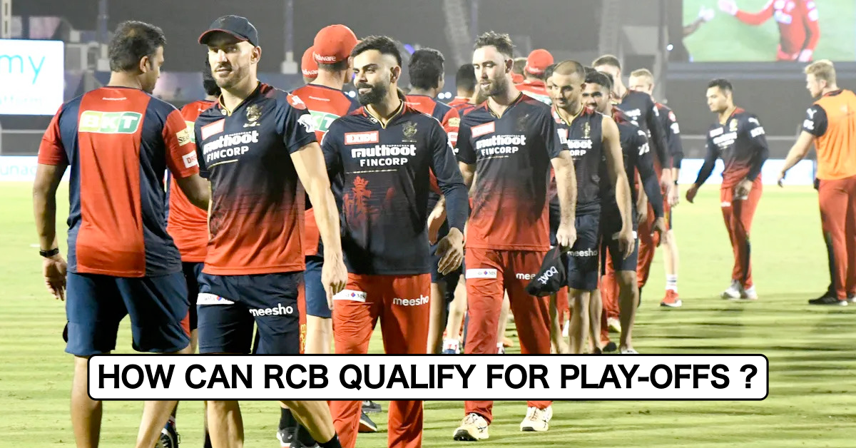 Rcb Qualification Scenario How Royal Challengers Bangalore Can Qualify