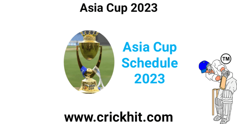 Asia Cup 2023 Schedule Teams Venue Live Telecast Match Time