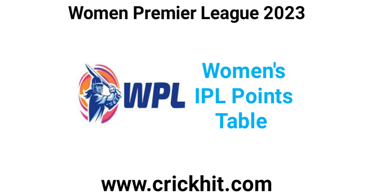 Women Premier League Points Table 2023 Wpl Points Table 2023 Crickhit