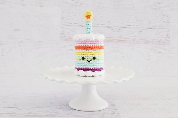 Crochet Birthday Cake Crochet