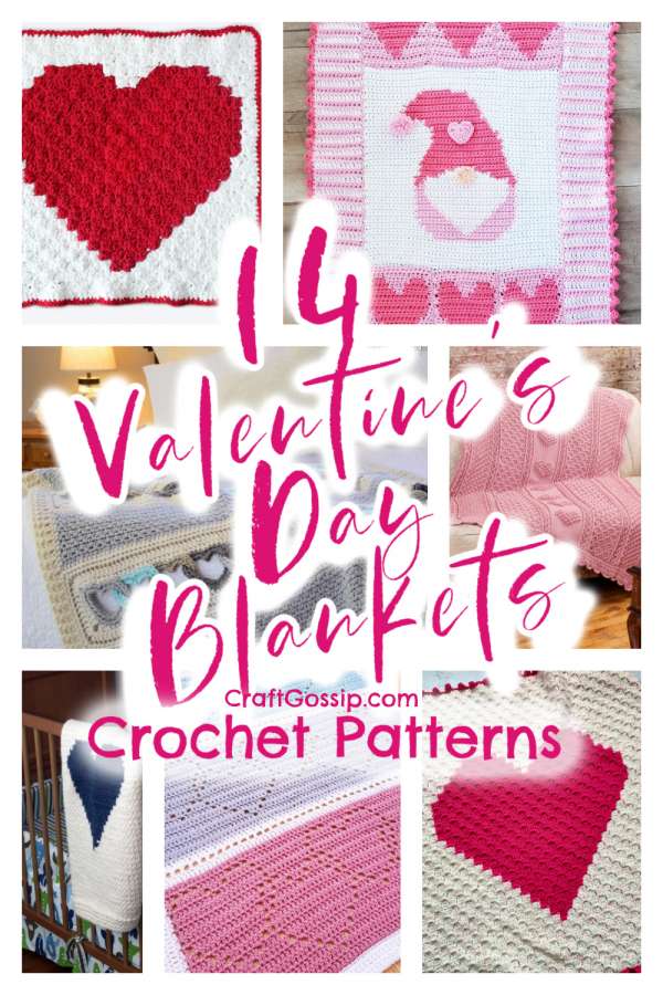 14 Crochet Afghans You Can Make For Valentines Day Crochet