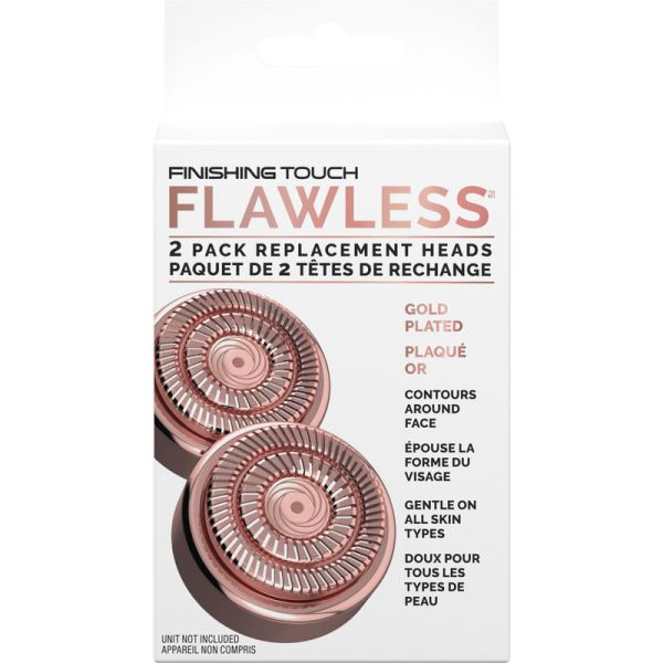 Finishing Touch Flawless Facial Hair Remover Replacement Heads Ctc Health