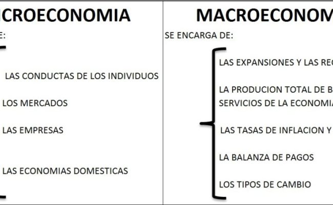 Diferencias Basicas Entre Macroeconomia Y Microeconomia Otosection