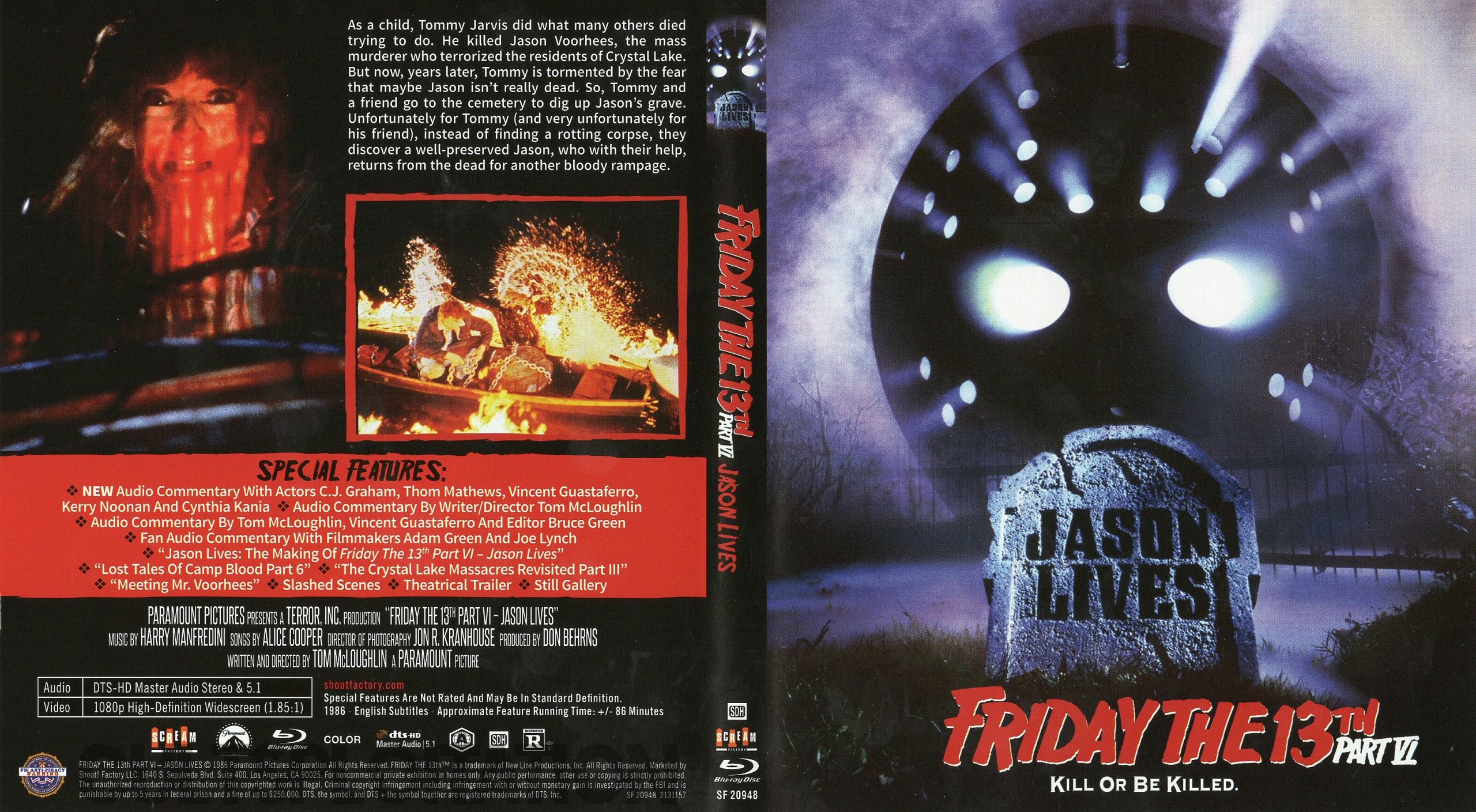 Gallery Friday The 13th Part Vi Jason Lives Scream Factory Boxset