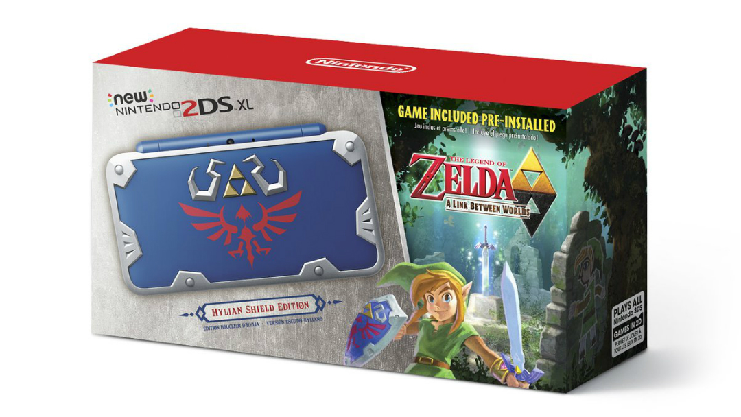 Nintendo Lanzará Una Edición Especial Del 2ds Xl Inspirada En Zelda