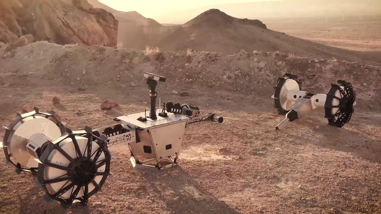 El Rover De La Nasa Que Se Divide En Dos Para Explorar Marte