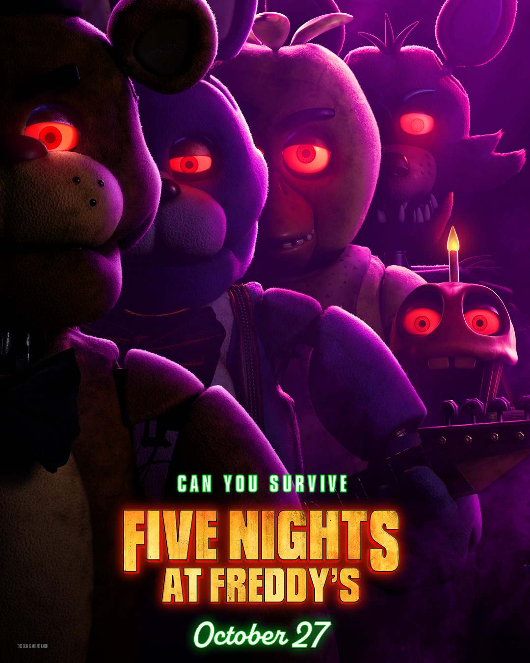 Five Nights At Freddys Blumhouse Revela Póster Y Fecha De Estreno De