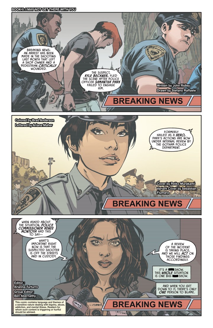 Gcpd The Blue Wall 2 Preview The Comic Book Dispatch