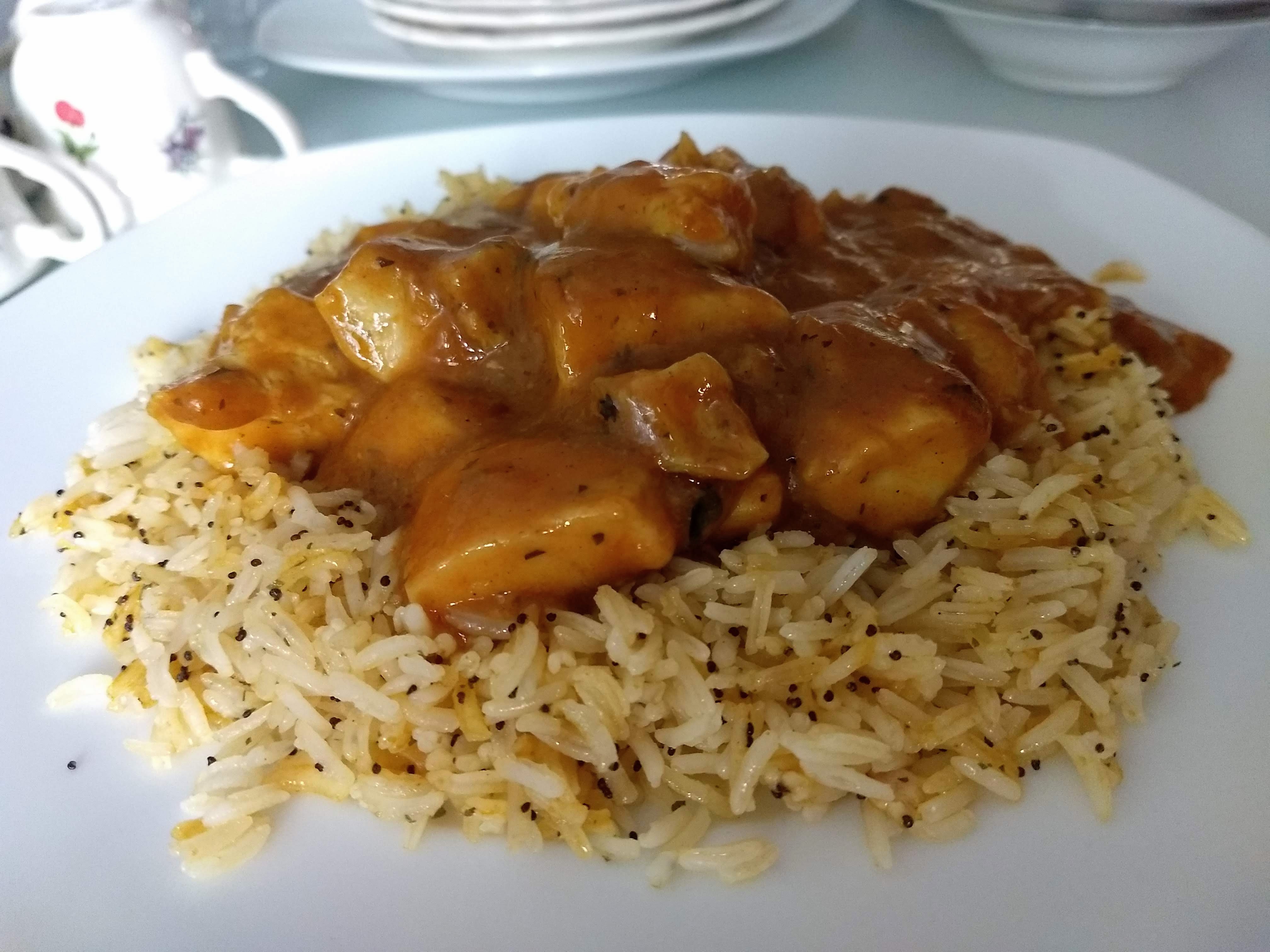 Pollo Al Curry Con Arroz Basmati En 30 Minutos Commememucho