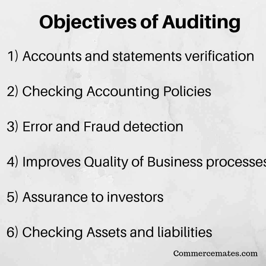 What Is Auditing Objectives Types Benefits Of Auditing With Pdf