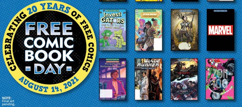 Free Comic Book Day 2021 Titles Announced Conskipper