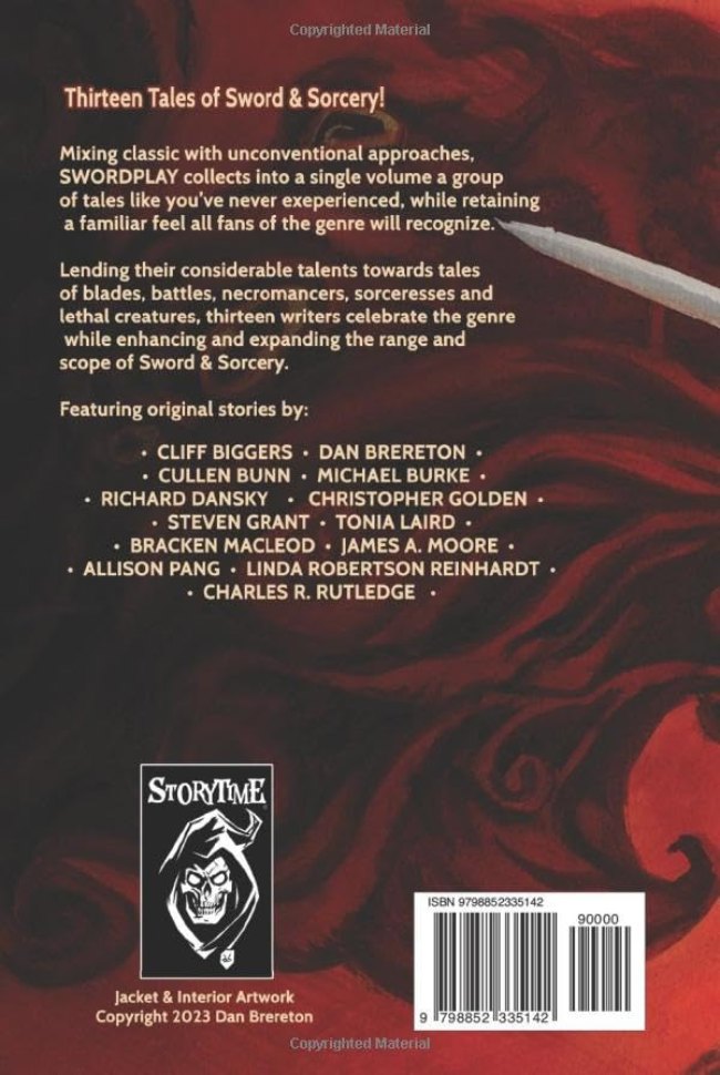 Dan Breretons Swordplay Anthology Combines Fantasy Art And Stories