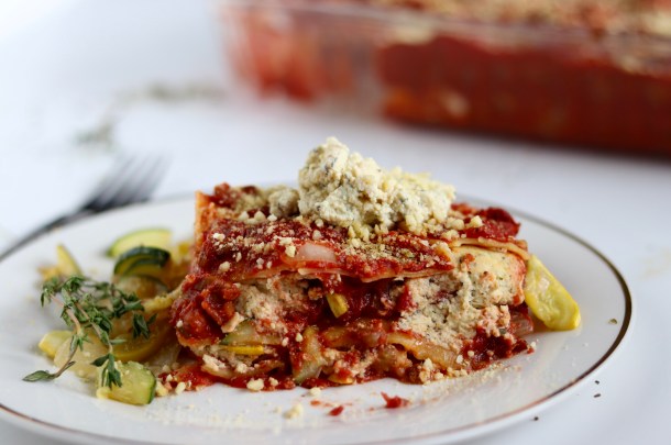 Loaded Veggie Lasagna • Cook Up Love