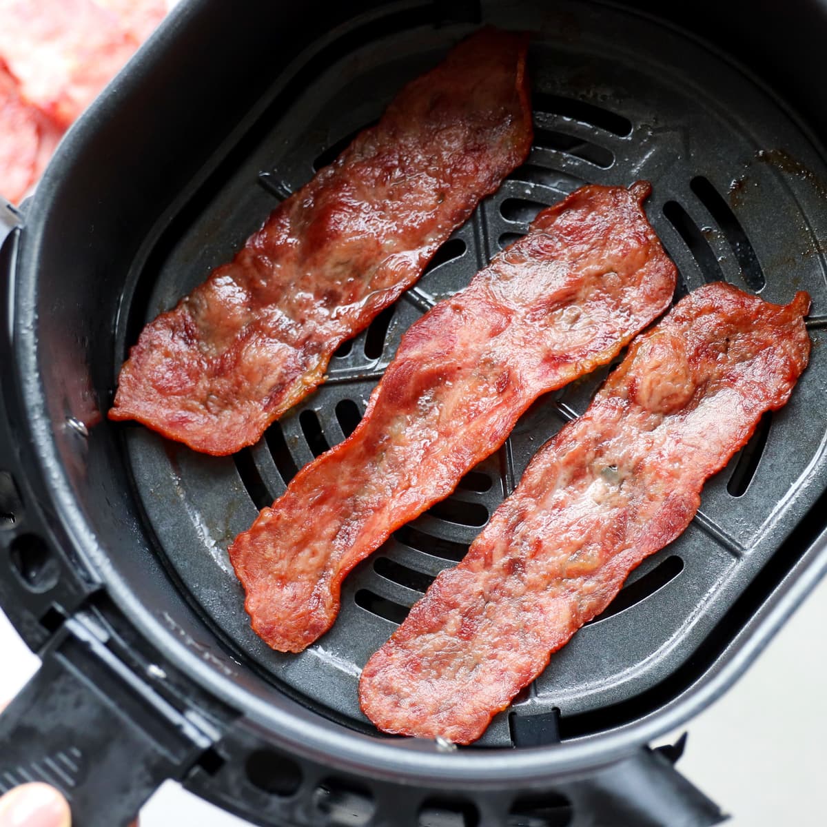 Air Fryer Turkey Bacon Cook At Home Mom