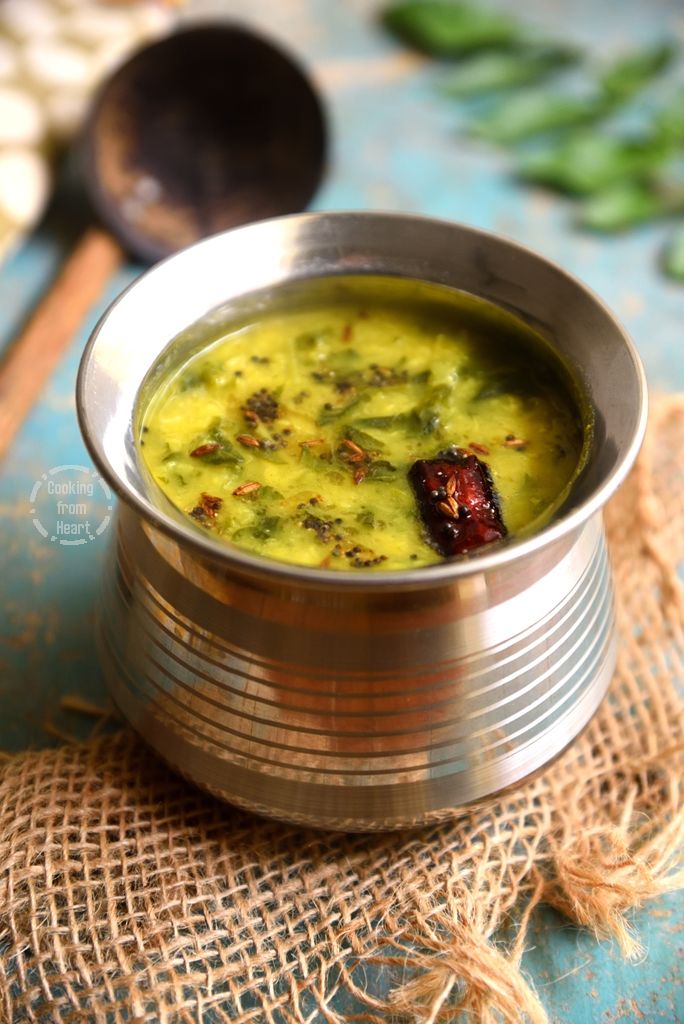 Menthi Kura Pappu Andhra Style Methi Dal Tadka Cooking From Heart