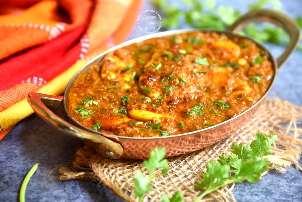 Kolhapuri Egg Curry Anda Rassa Recipe Cooking From Heart