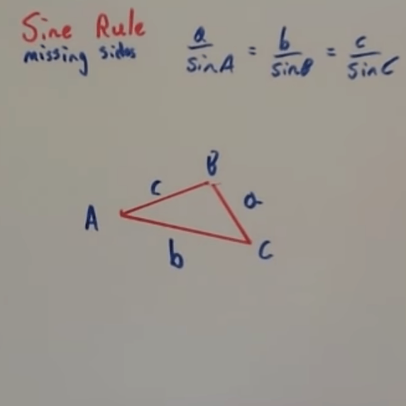 Sine Rule Missing Sides Video Corbettmaths