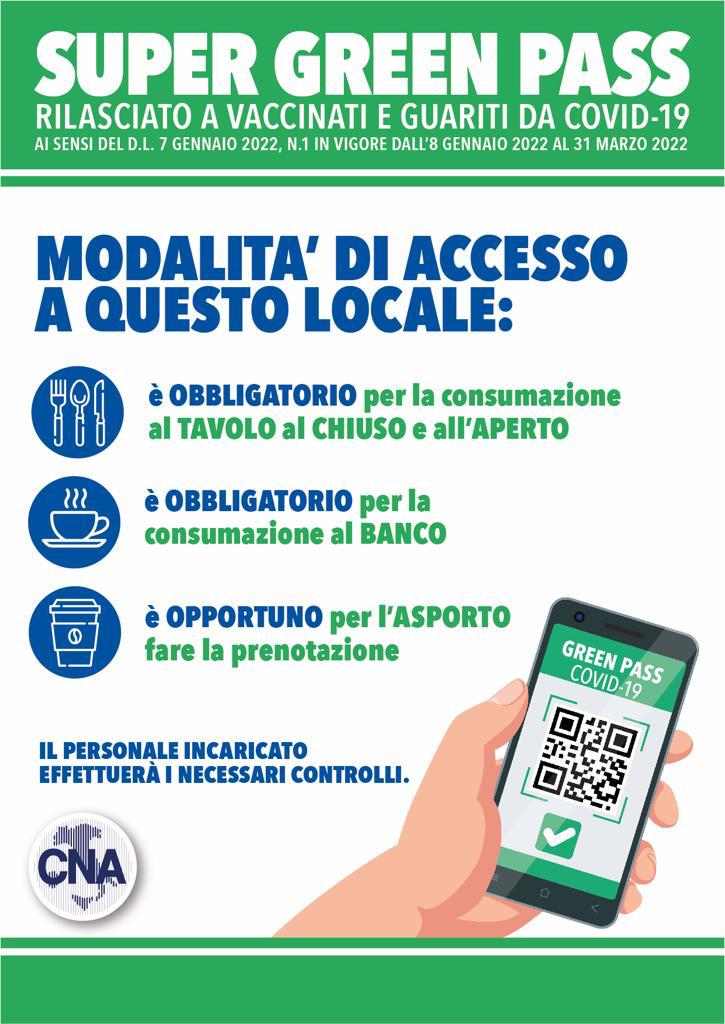 Accesso Con Green Pass Cartelli Aggiornati Per Le Aziende E Tabella