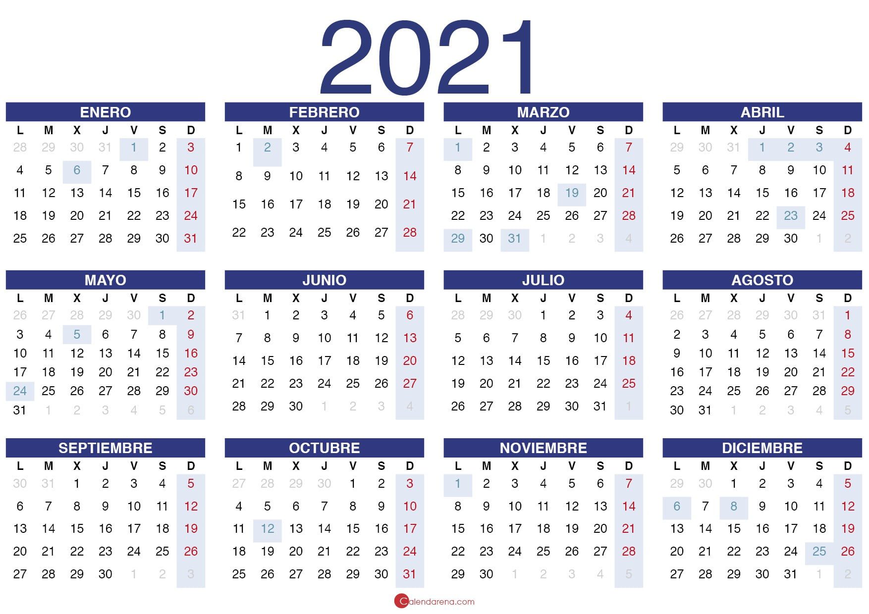 2021 Annuale Calendario 2021 Con Settimane Excel Calendario May 2021