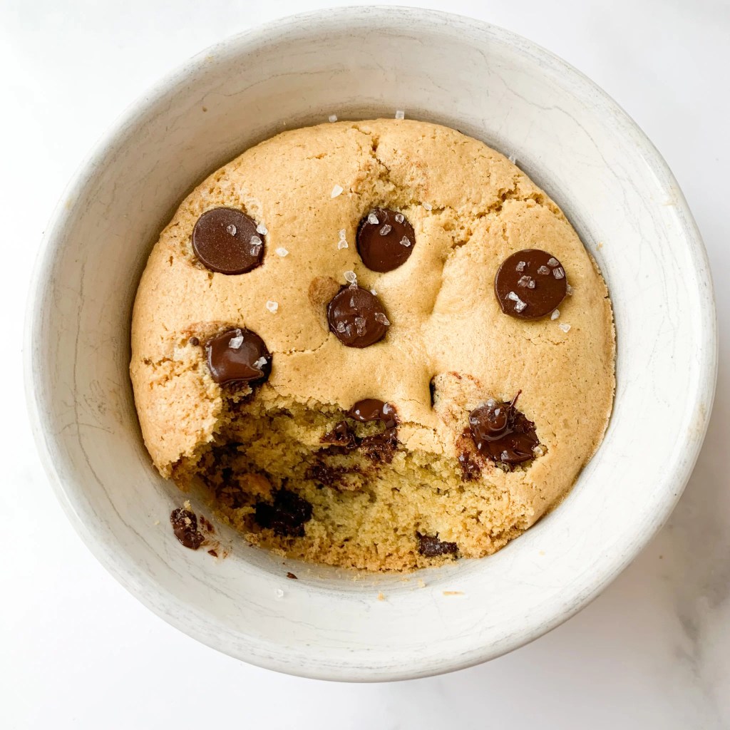 Chocolate Chip Cookie Mug Callas Clean Eats