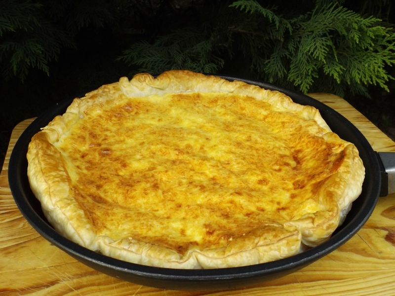 Quiche Au Jambon Fumé Et à La Cancoillotte