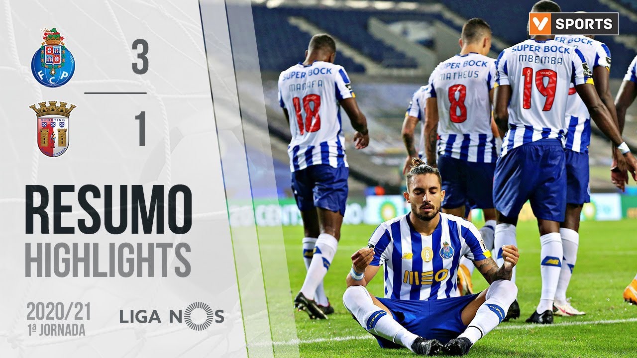 Highlights Resumo Fc Porto 3 1 Sc Braga Liga 2021 1