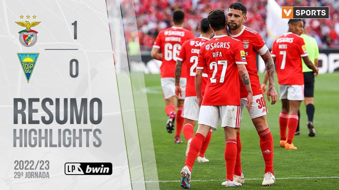 Highlights Resumo Benfica 1 0 Estoril Praia Liga 2223 29