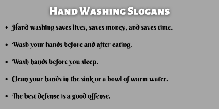 400 Best Hand Washing Slogans That You Will Like