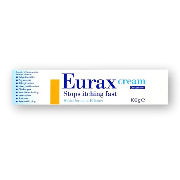 Eurax Itch Relif Cream 100g Careforte Pharmacy