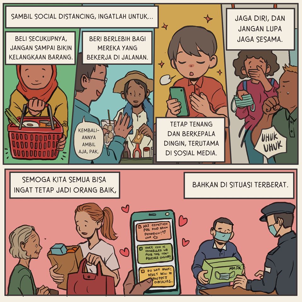 Contoh Komik Tentang Kepedulian Sosial Ilmu