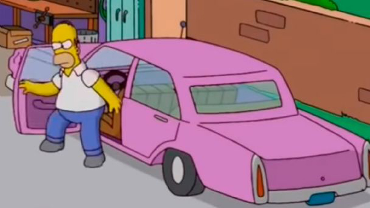 Los Simpson Revelan El Misterio Sobre El Modelo Del Auto De Homero