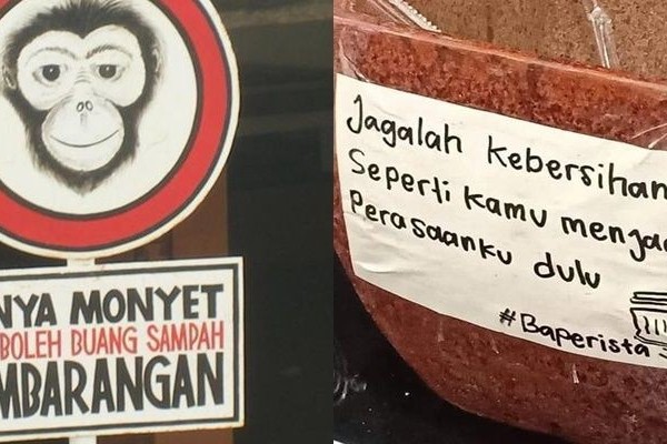 Poster Larangan Membuang Sampah Sembarangan Ilmu