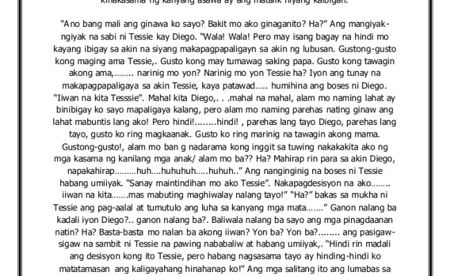 Mga Sikat Na Maikling Kwentong Pambata Buod Noli Me T