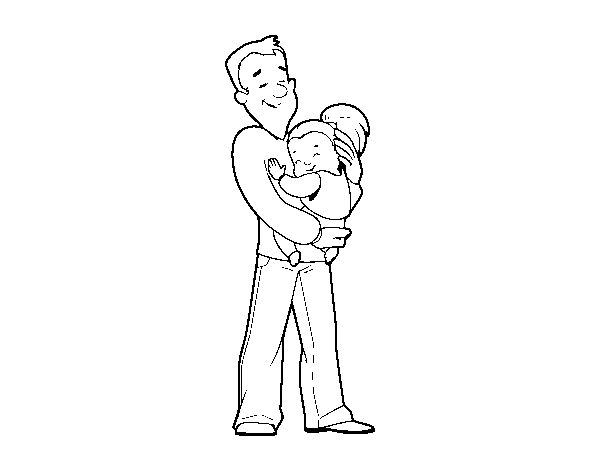 Daddy And Daughter Coloring Pages Updated 2023