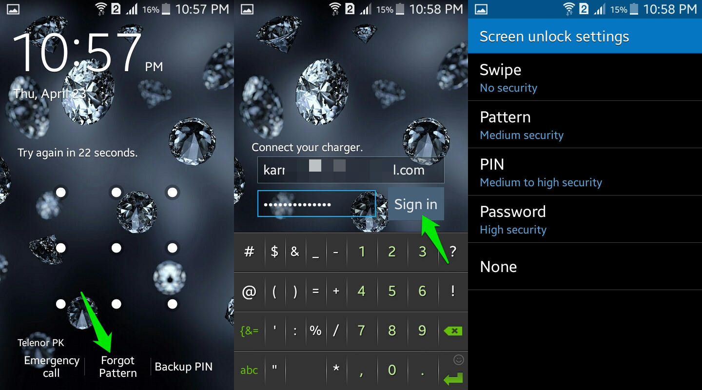 How To Bypass Android Lock Screen Ubergizmo