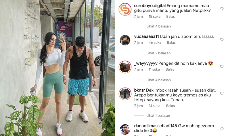 Anya Geraldine Foto Bareng Pria Sixpack Posenya Bikin Salfok Mata Lelaki