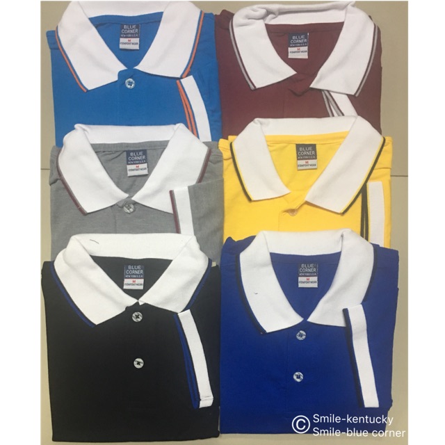 Blue Corner Size Chart Polo Shirt In 4 Sizes New Shirts Sara