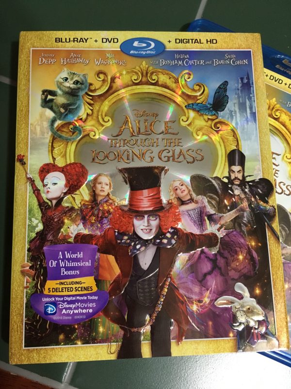 Alice Through The Looking Glass Blu Ray Review Chip And Company