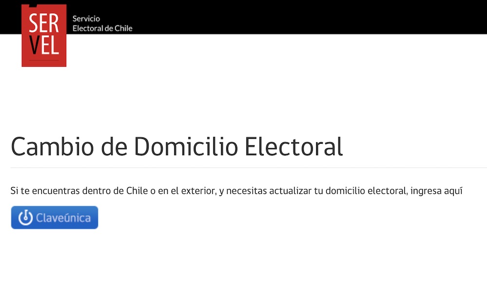 Cambio De Domicilio Electoral Cómo Realizar El Trámite En El Servel