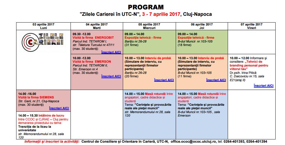 Zilele Carierei La Universitatea Tehnică Din Cluj Napoca Clujuro