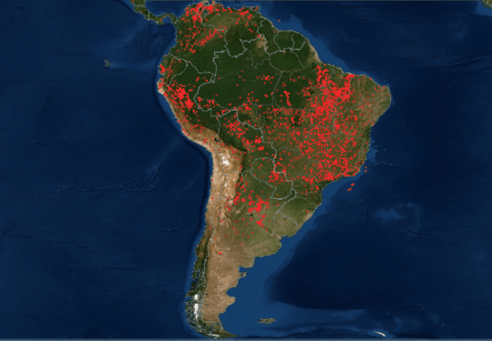 Una Herramienta De La Nasa Permite Ver Incendios En Tiempo Real Sin