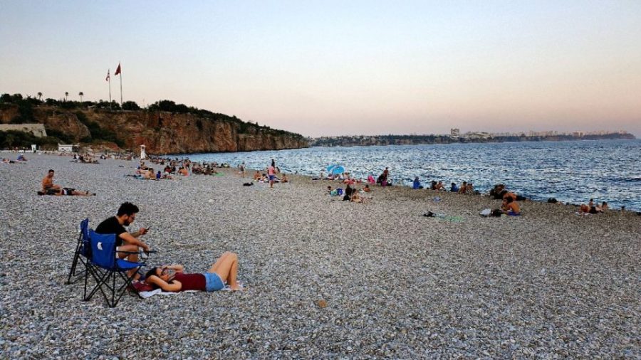 Antalyada Deniz Manzarası Konyaaltı Beach Gezilecek Yerler 2 Antalya Tv